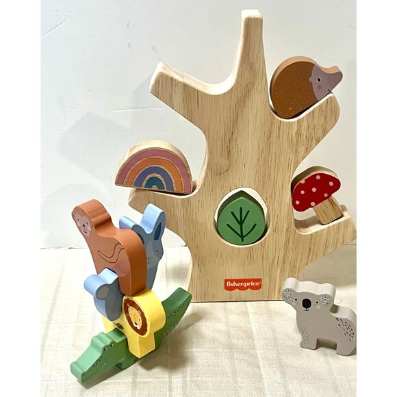 Fisher-Price | Toys | Fisherprice Wooden Balance Tree Preschool ...